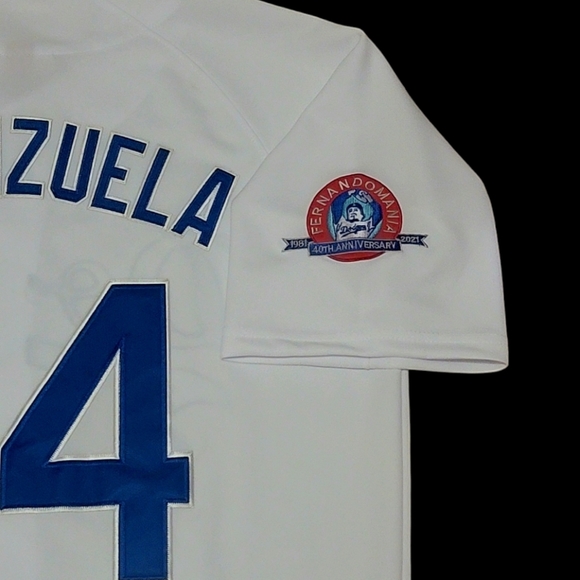 Shirts | Fernando Valenzuela La Dodgers Jersey 1981 World Series ...